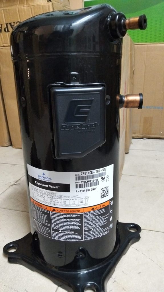 Copeland Scroll Compressor Capacity 4 Ton Model ZP61KCE-TFD-522 R410A ...