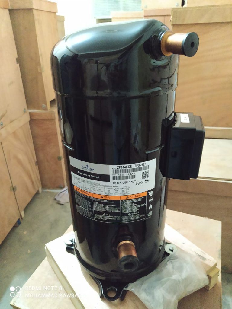 Copeland Scroll Compressor Capacity 10 Ton Model ZP144KCE-TFD-522 R410A ...