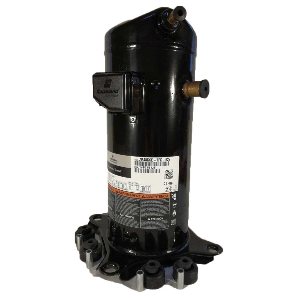 Copeland Scroll Compressor Capacity 10 Ton Model ZP144KCE-TFD-522 R410A ...