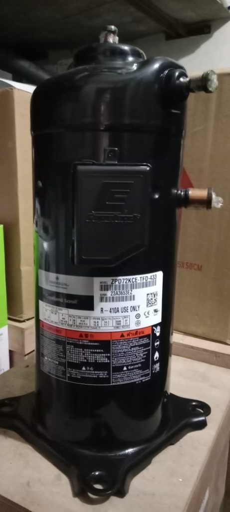 Copeland Digital Scroll Compressor Capacity 5 Ton Model ZPD72KCE-TFD-433 R410A | Cool N Fresh