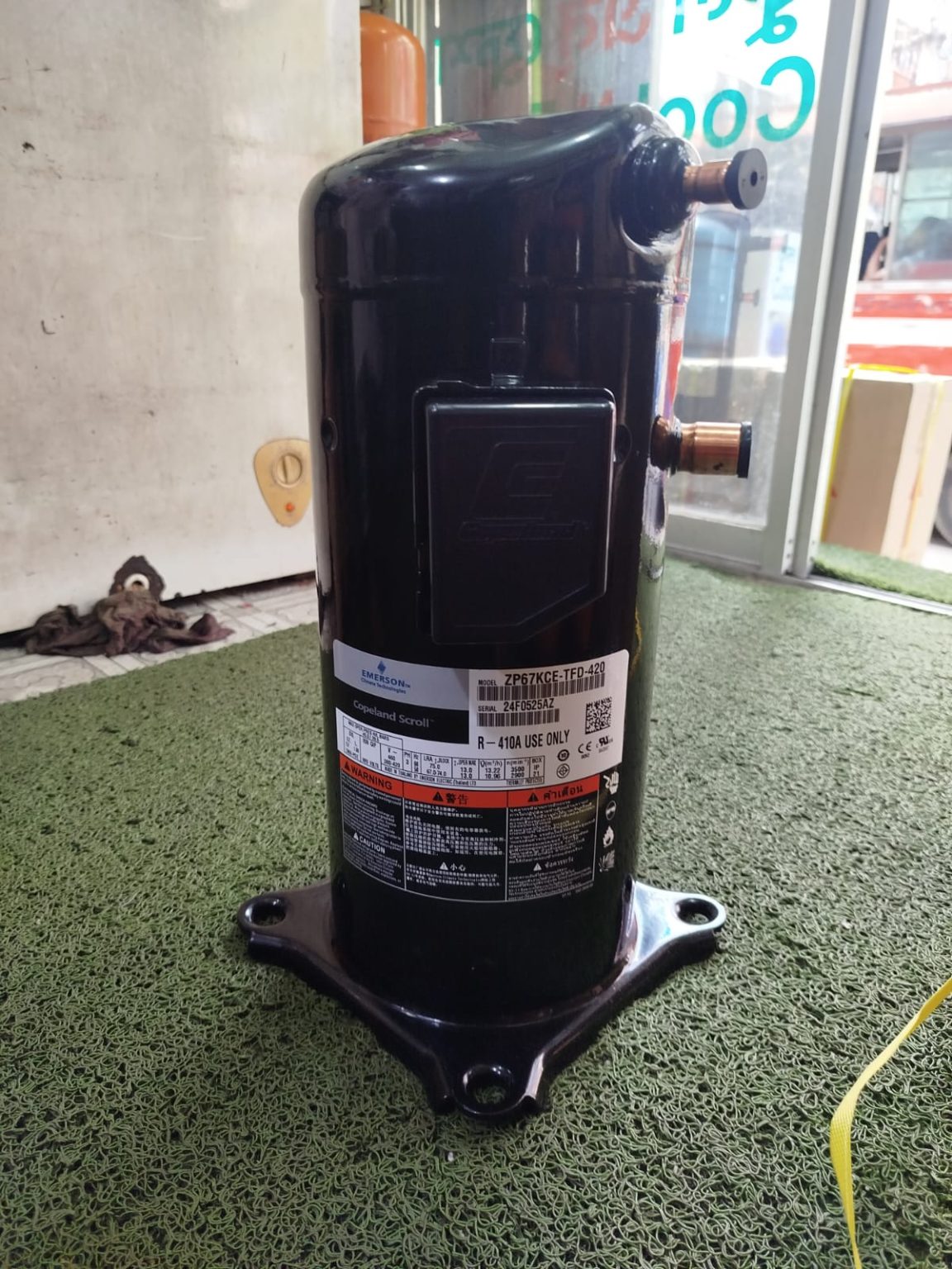 Copeland Digital Scroll Compressor Capacity 5 Ton Model ZP67KCE-TFD-420 R410A | Cool N Fresh