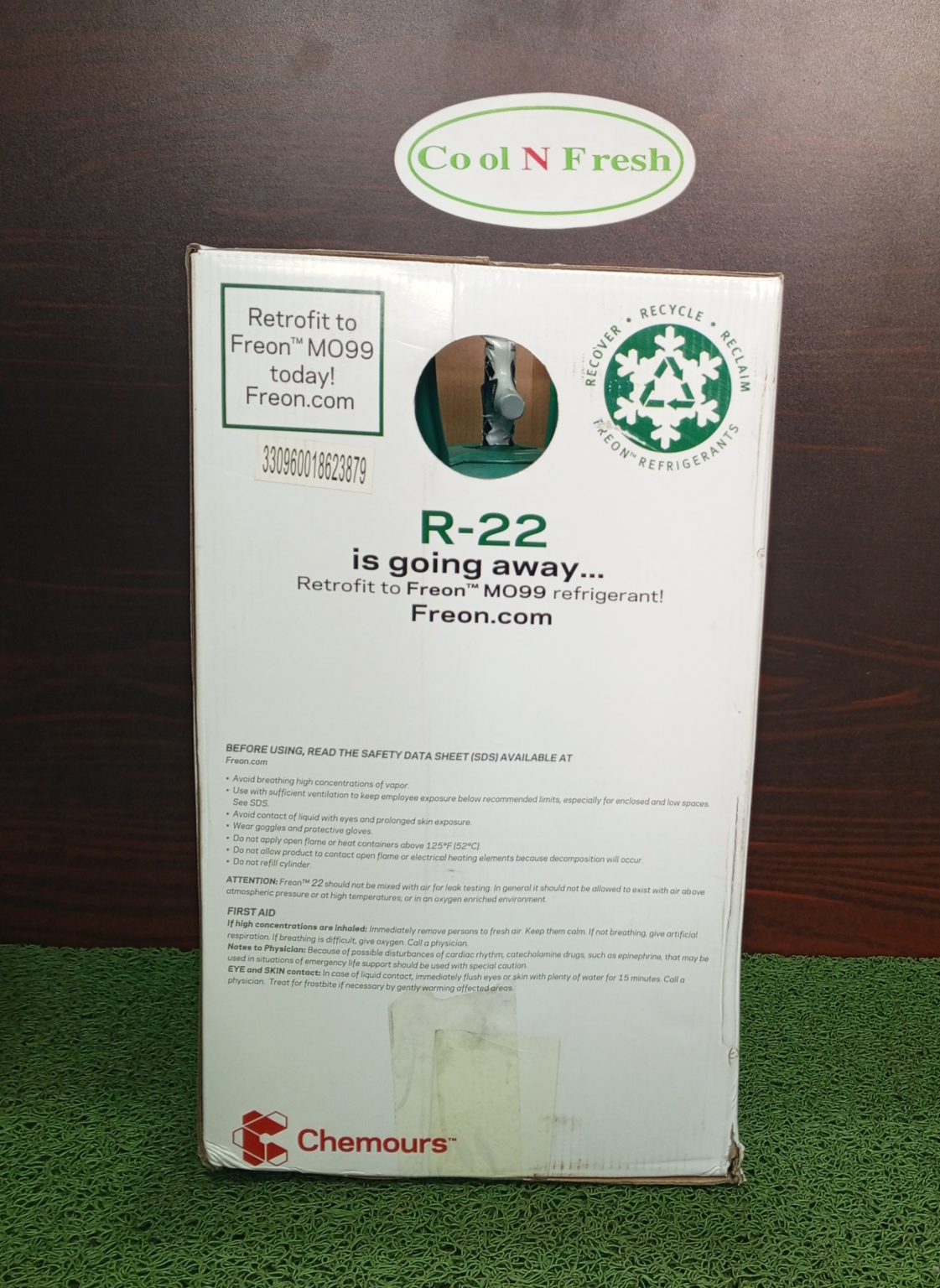 Refrigerant R22 Gas Freon | Cool N Fresh