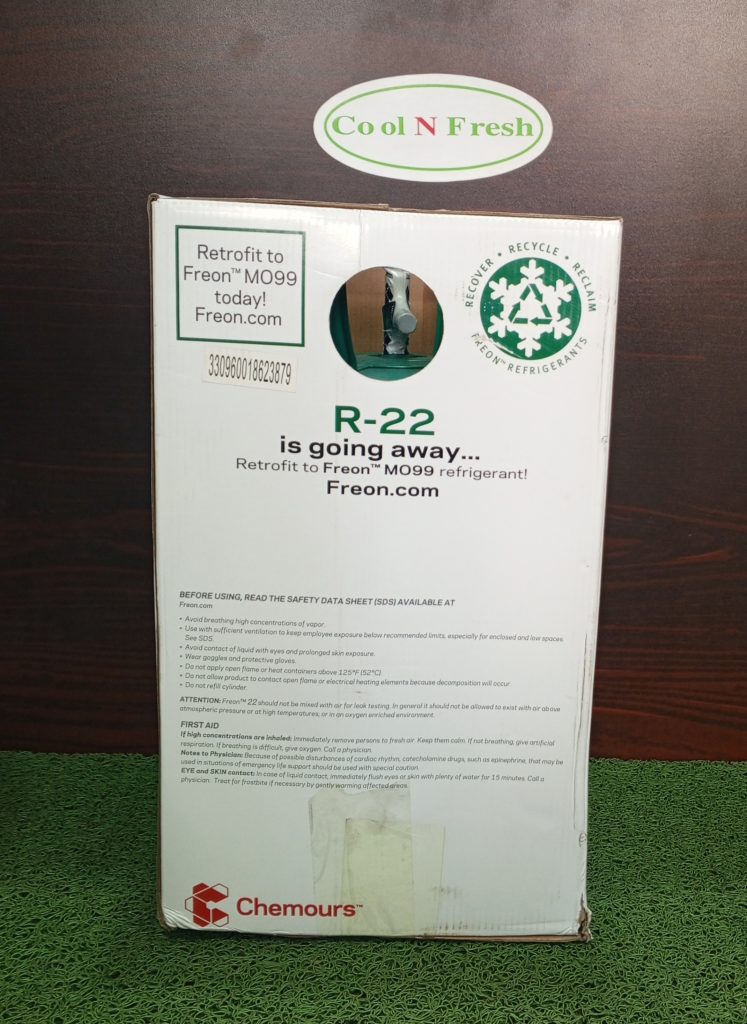 Refrigerant R22 Gas Freon | Cool N Fresh