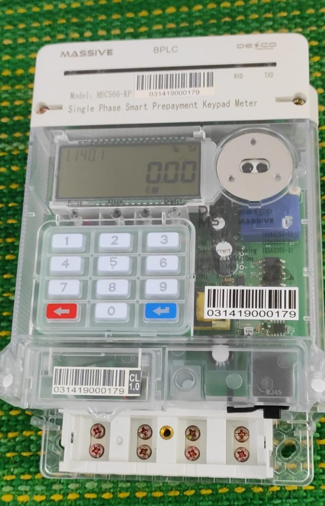 Massive Single Phase Smart Prepayment Keypad Meter | Cool N Fresh